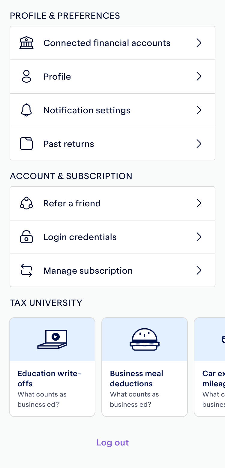 Keeper Tax Customers
